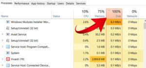 100% Disk Usage on Windows 10 SSD | Diagnosing 100% Disk Usage on ...