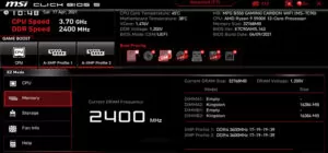 1 or 2 a XMP | Which Profile You Should Enable for Your RAM? - Hardware ...